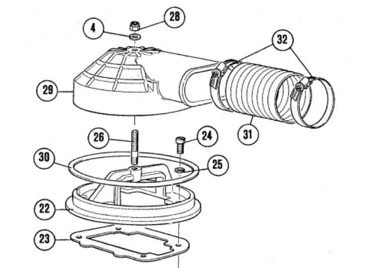Weber Snorkle Kit for 32/36 DGEV DGV 38/38 DGES Carburetor Snorkel Bre ...
