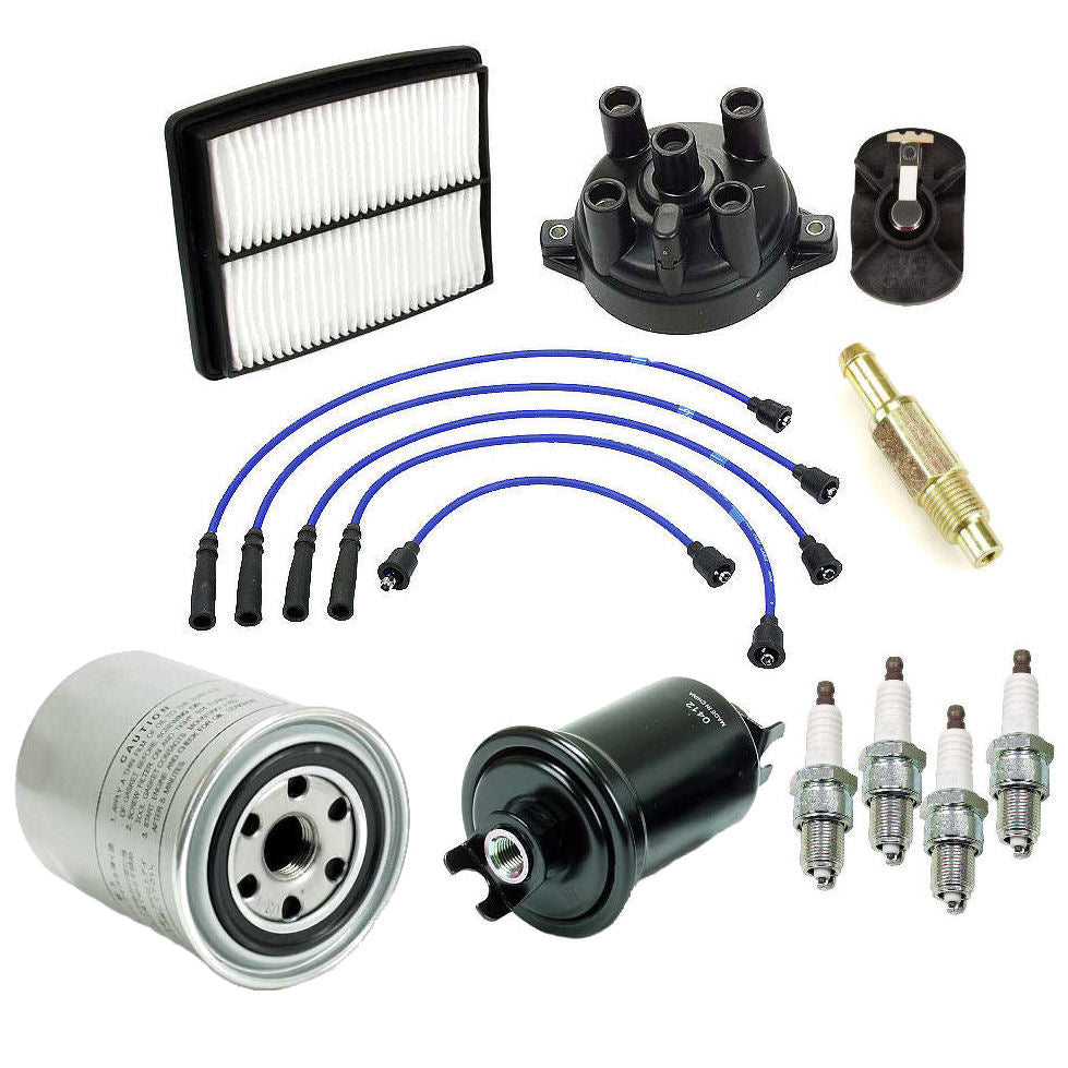 Tune Up Kit Suzuki Sidekick Geo Tracker 91-95 Air Oil Fuel Filter Cap ...