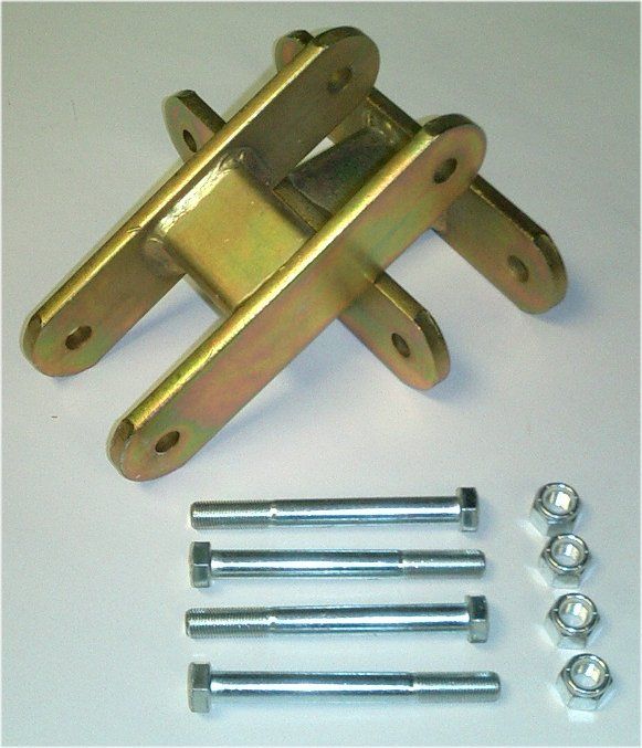 Samurai Lift Shackle 3/4" Over – Samurai Parts